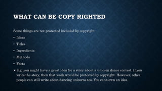 Copyright and cc licenses ppt copy | PPT