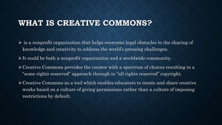Copyright and cc licenses ppt copy | PPT