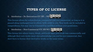 Copyright and cc licenses ppt copy | PPT
