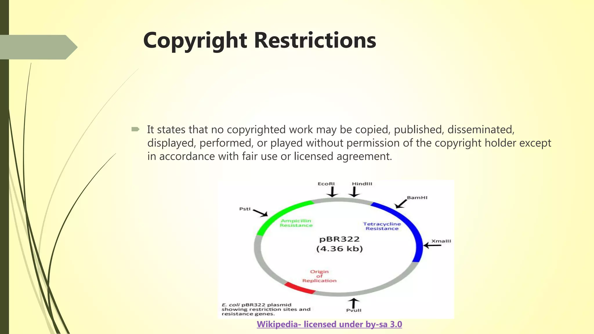 Copy right and creative common ppt | PPTX