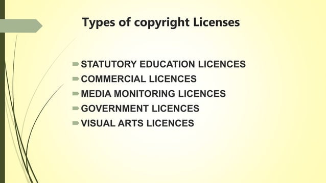 Copy right and creative common ppt | PPTX