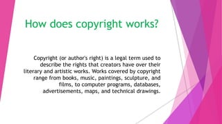 Copy right and creative commons | PPT