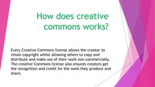 Copy right and creative commons | PPT