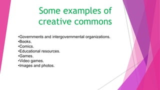 Copy right and creative commons | PPT