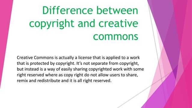 Copy right and creative commons | PPT