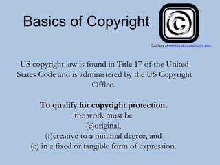 Copyright And Creative Commons For Students | PPT