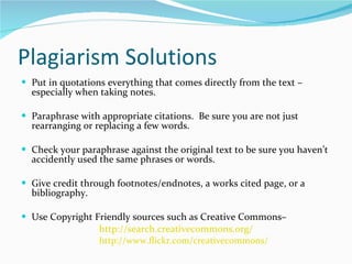 Copyright © and fair use | PPT