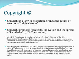 Copyright © and fair use | PPT