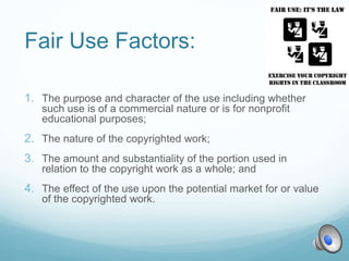 Copyright and fair use martelli | PPTX