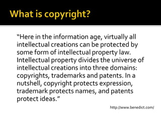 Copyright and fair use basics | PPTX