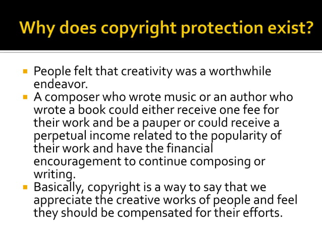 Copyright and fair use basics | PPTX