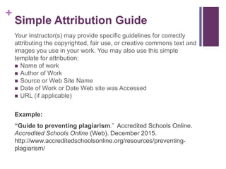 Copyright and fair use lesson | PPTX