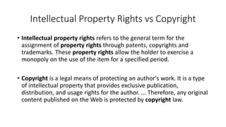 Copyright and Intelectual Property | PPT