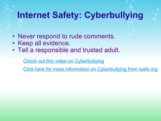 Copyright and internet_safety | PPT | Internet Safety | Parenting