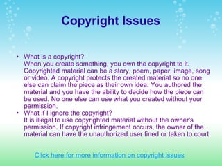 Copyright and internet_safety | PPT | Internet Safety | Parenting