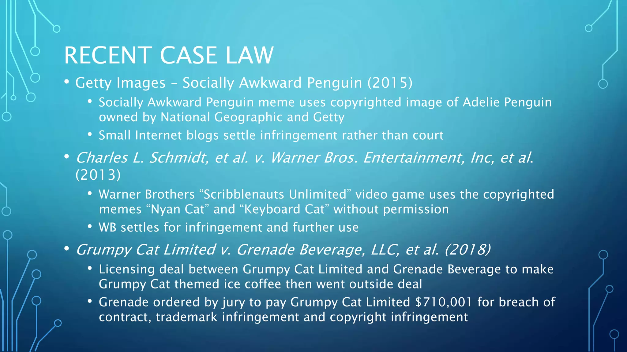 Copyright Law and Internet Memes | PPT