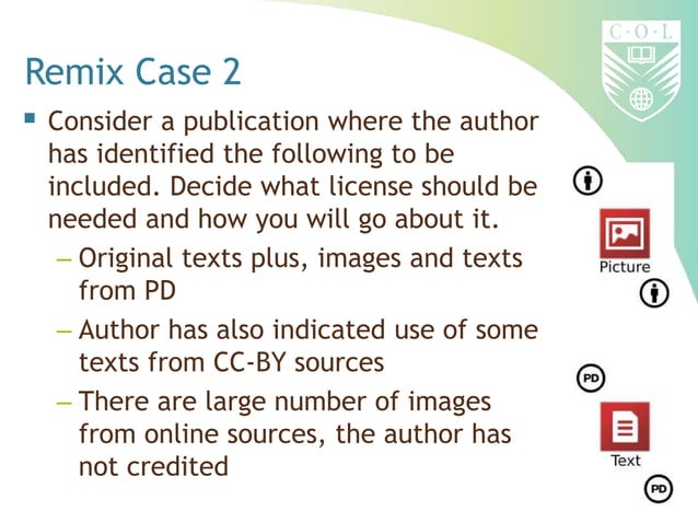 Copyright and Open License Exercises | PPTX