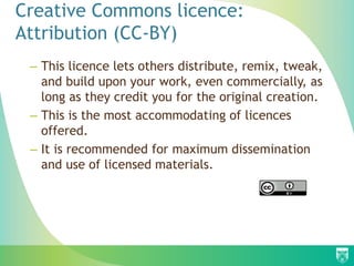 Copyright and Open Licensing | PPTX