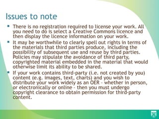 Copyright and Open Licensing | PPTX