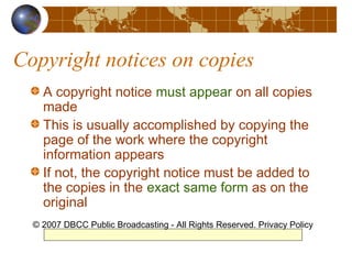 Copyright and open_source | PPT | Law