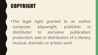 Copyright and Piracy-Evangelio, Verna Joy-MAED-SAS.pptx