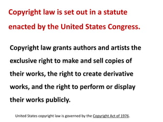 Copyright and plagiarism | PPTX