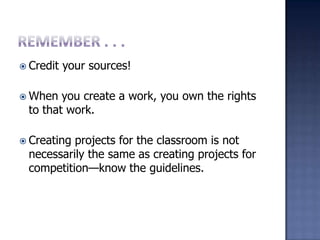 Copyright ann ware | PPT