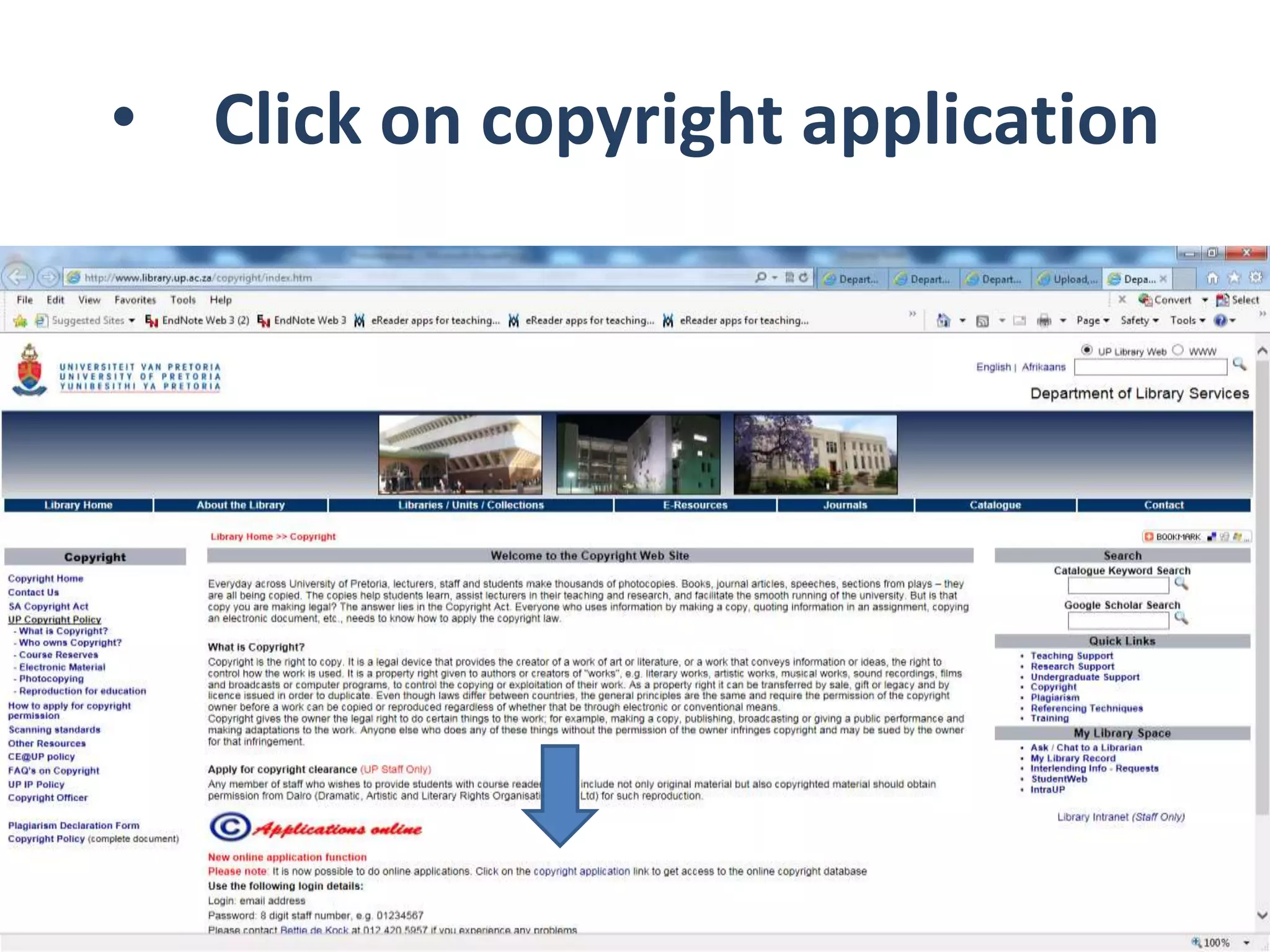 Copyright application process | PPT