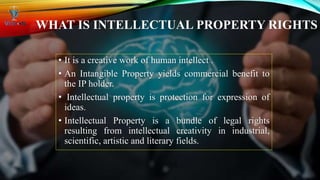 Copyright as intellectual property right in india | PPTX