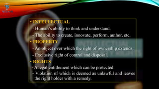 Copyright as intellectual property right in india | PPTX