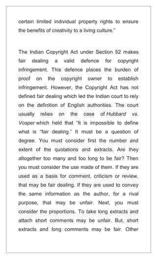 Copyright Infringment | PDF