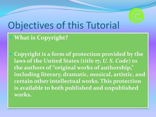 Copyright Basics | PPTX