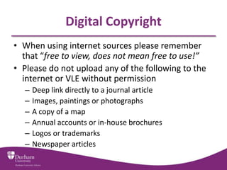Copyright (basics) for Researchers | PPTX