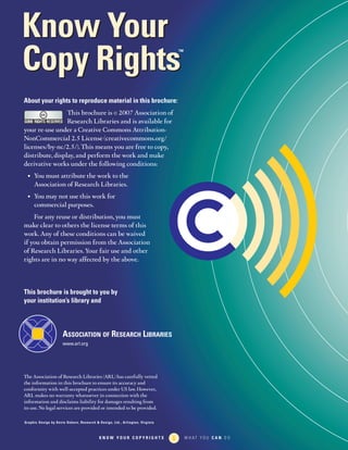 Copyright brochure | PDF | Desktop Publishing | Computer Software and ...