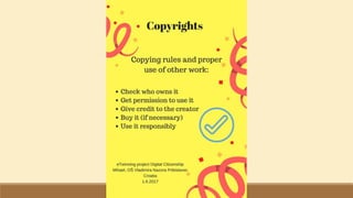Copyright - copying rules and fair use - Canva posters | PPT