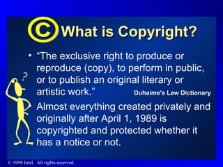 Copyright Chaos Student Version | PPT