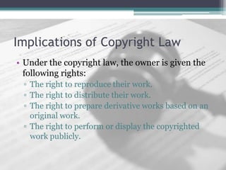 Copyright Crash Course | PPTX