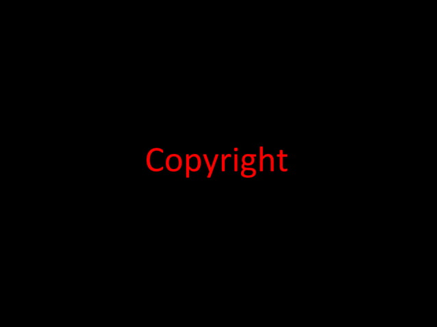 Copyright creative commons and the classroom | PPT