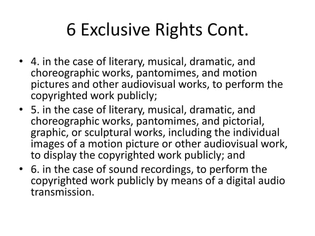 Copyright Definitions | PPT