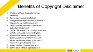 Copyright disclaimer | PPTX