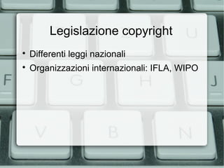 Copyright e privacy | PPT