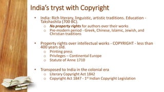 Copyright Exception and Online Learning issues and challenges | PPTX ...