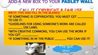 Copyright & fair use | PPTX