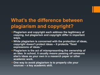 Copyright, fair use & public domain | PPTX