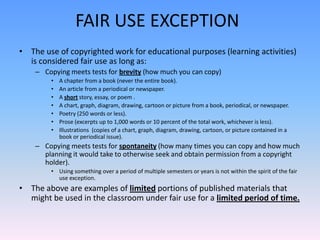 Copyright for educators | PPT