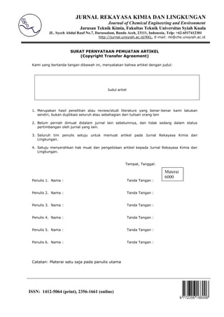 Copyright form | PDF
