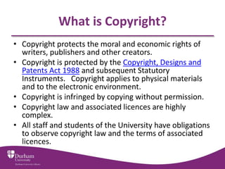 Copyright for researchers | PPTX