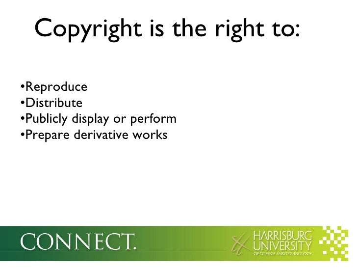 Copyright guidelines for digital media