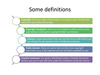 Authority, property, piracy: from copyright to the commons | PPTX