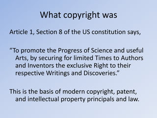 Copyright In A Digital World | PPTX
